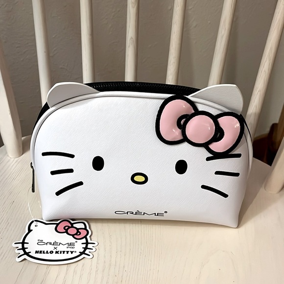 Hello Kitty | Bags | Hello Kitty The Creme Shop Makeup Bag | Poshmark